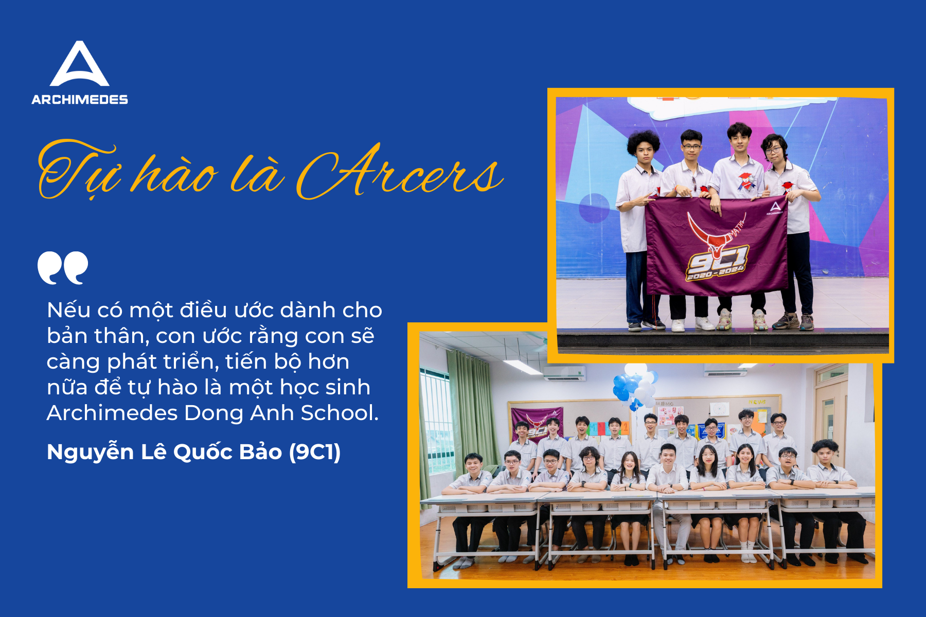 HỆ THỐNG GIÁO DỤC ARCHIMEDES SCHOOL
